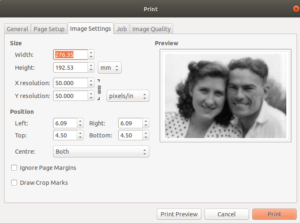 Gimp Print Centering. Here's How I Did It